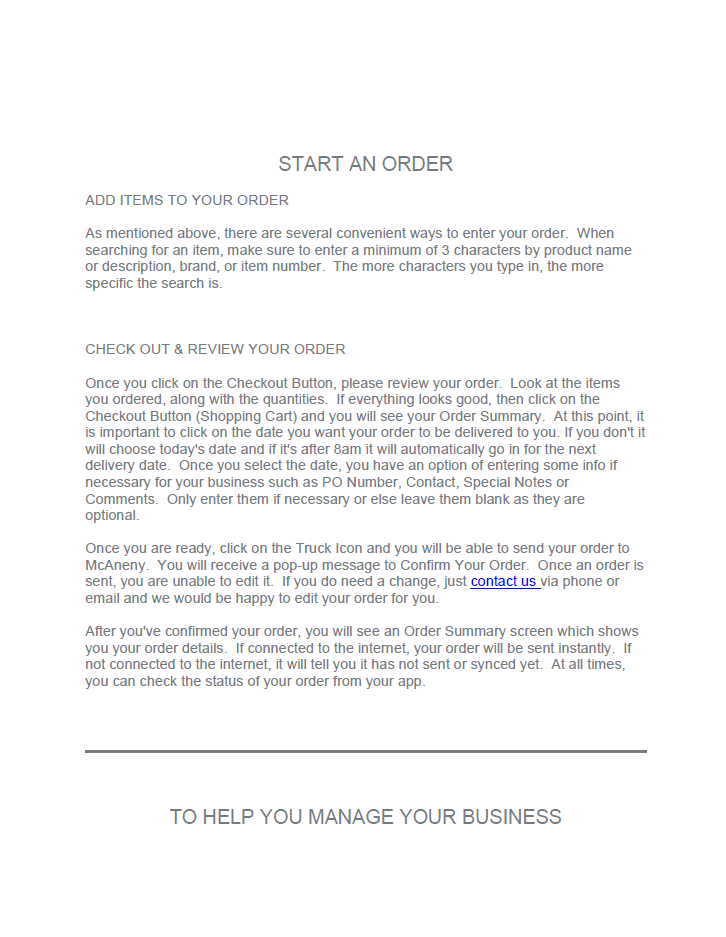 Elevate Information - McAneny Brothers